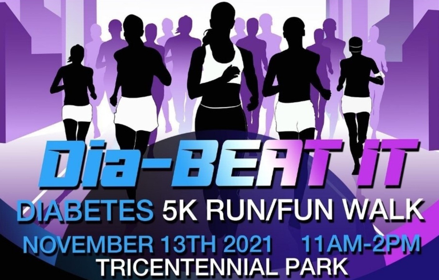 Dia-BEAT IT: DIABETES 5K RUN/FUN WALK