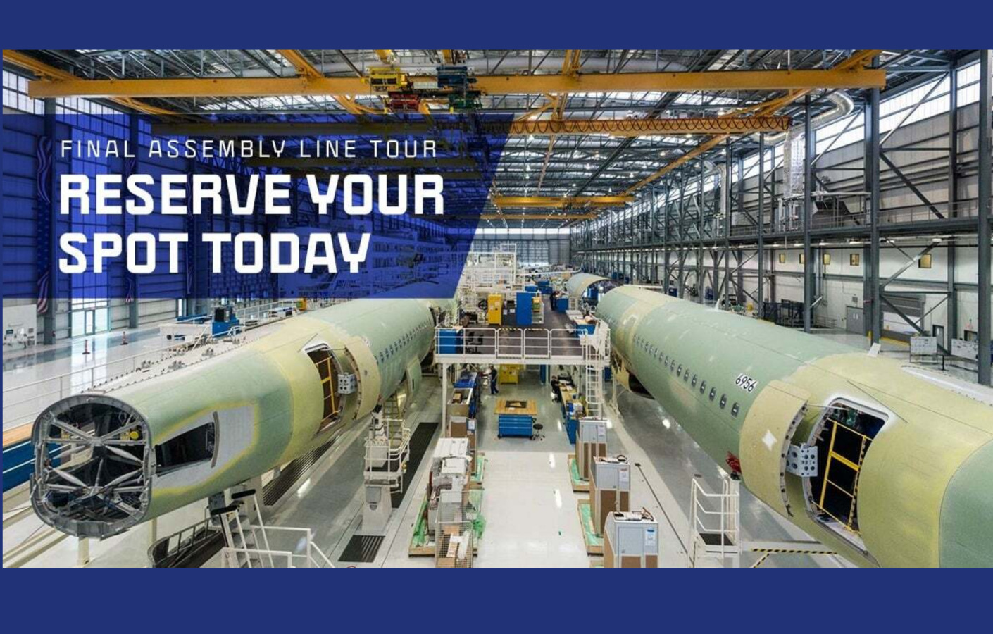 AIRBUS A320 FINAL ASSEMBLY LINER TOUR + EXHIBIT