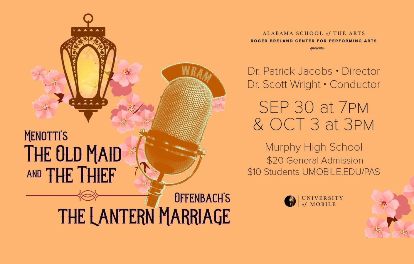 MENOTTI’S THE OLD MAID AND THE THIEF & OFFENBACH’S THE LATERN MARRIAGE