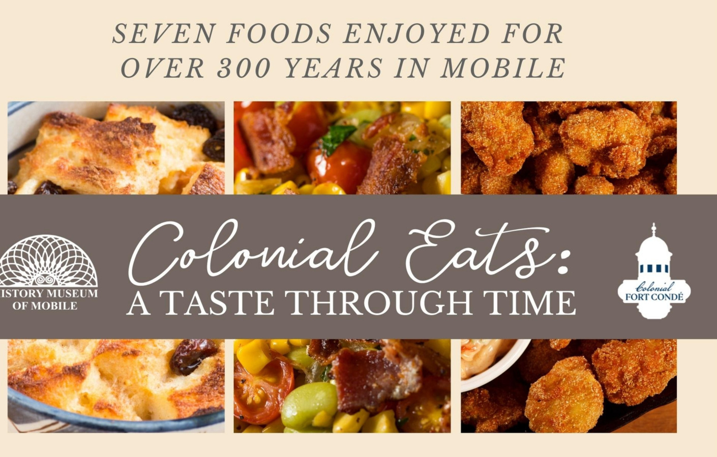 COLONIAL EATS: A TASTE THROUGH TIME