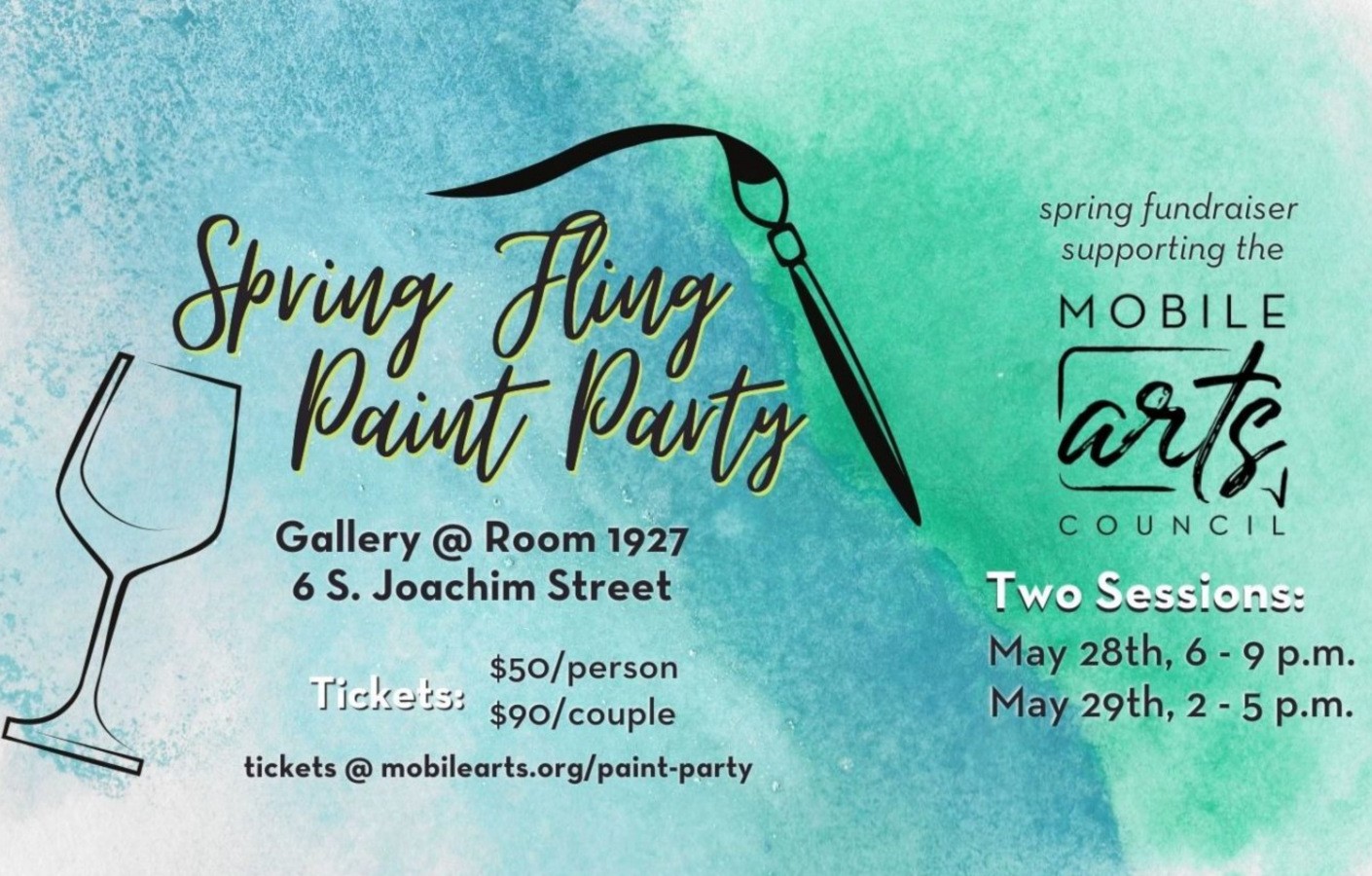 SPRING FLING PAINT PARTY