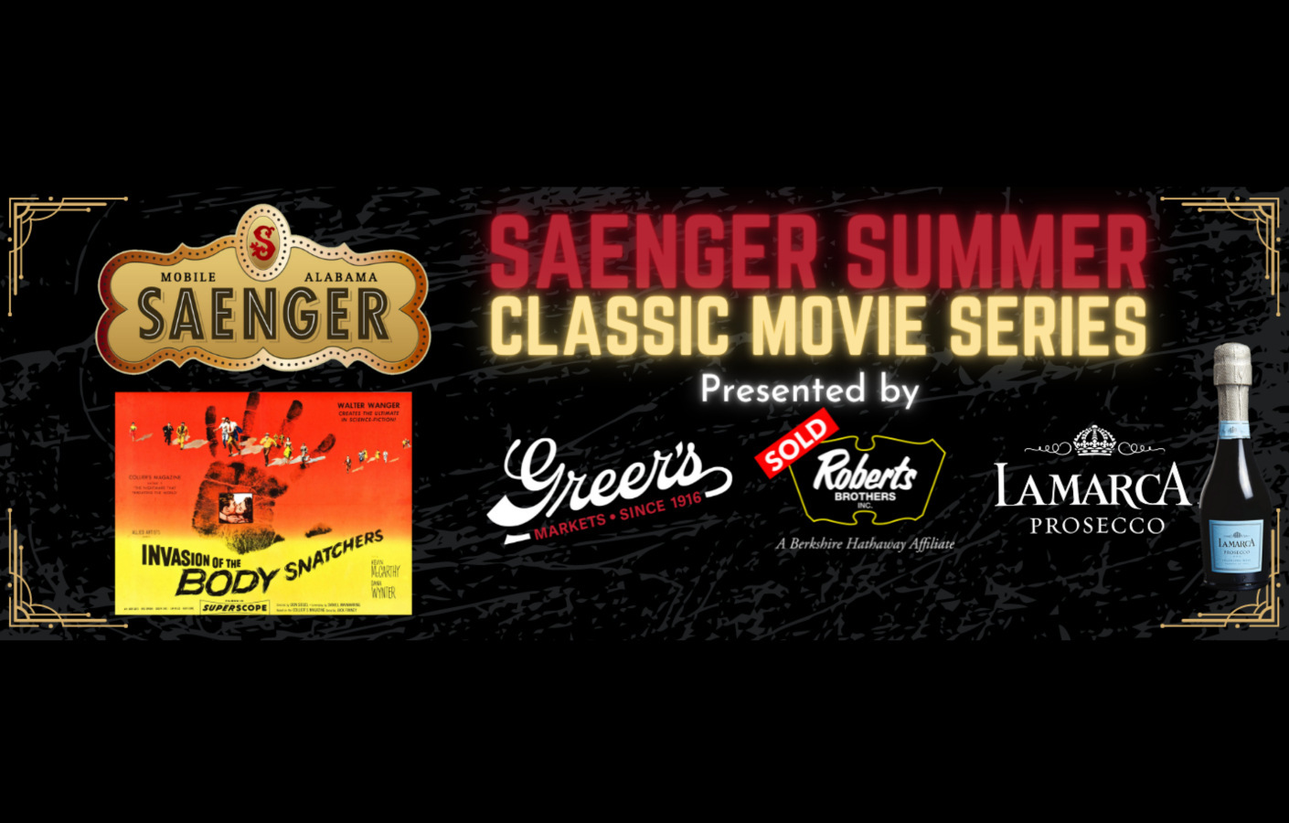 SAENGER SUMMER CLASSIC MOVIE SERIES