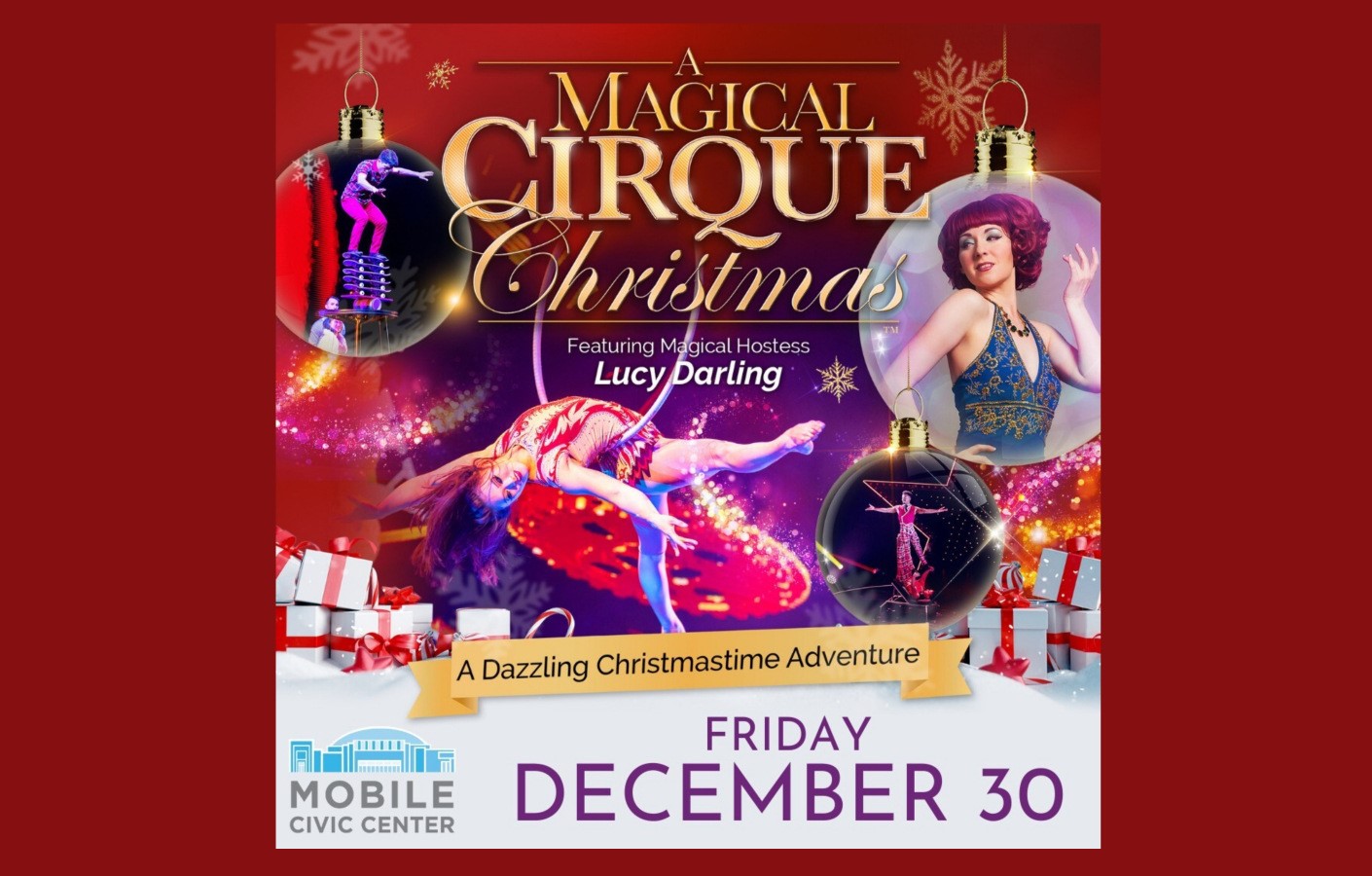 A MAGICAL CIRQUE CHRISTMAS