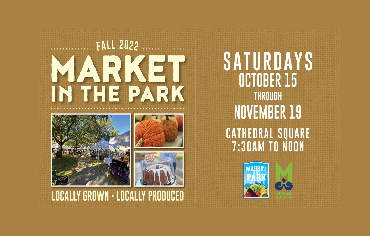 FALL MARKET IN THE PARK