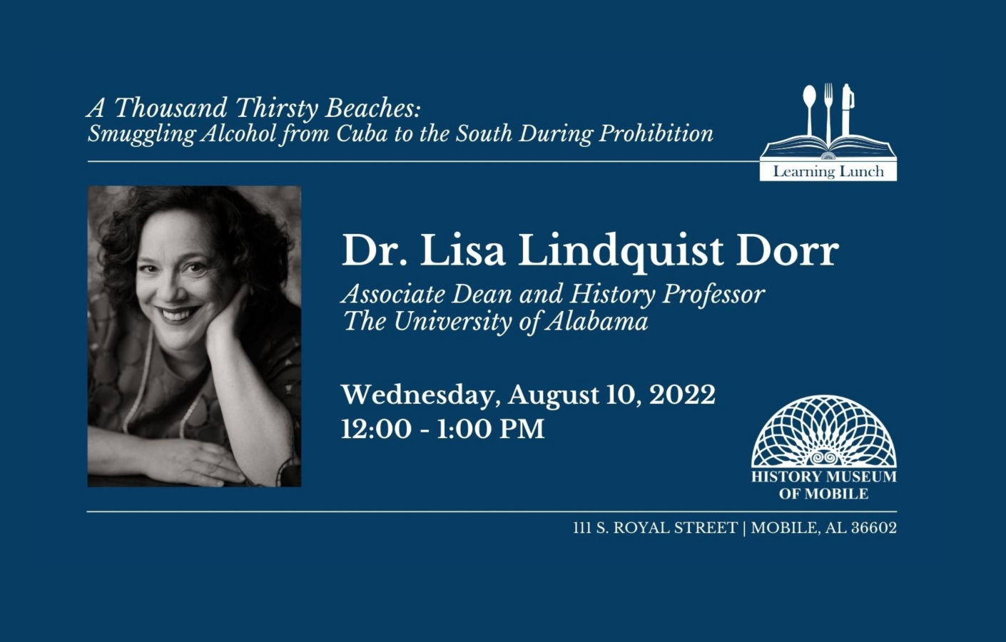 LEARNING LUNCH: SMUGGLING ALCOHOL FROM CUBA TO THE SOUTH DURING ...