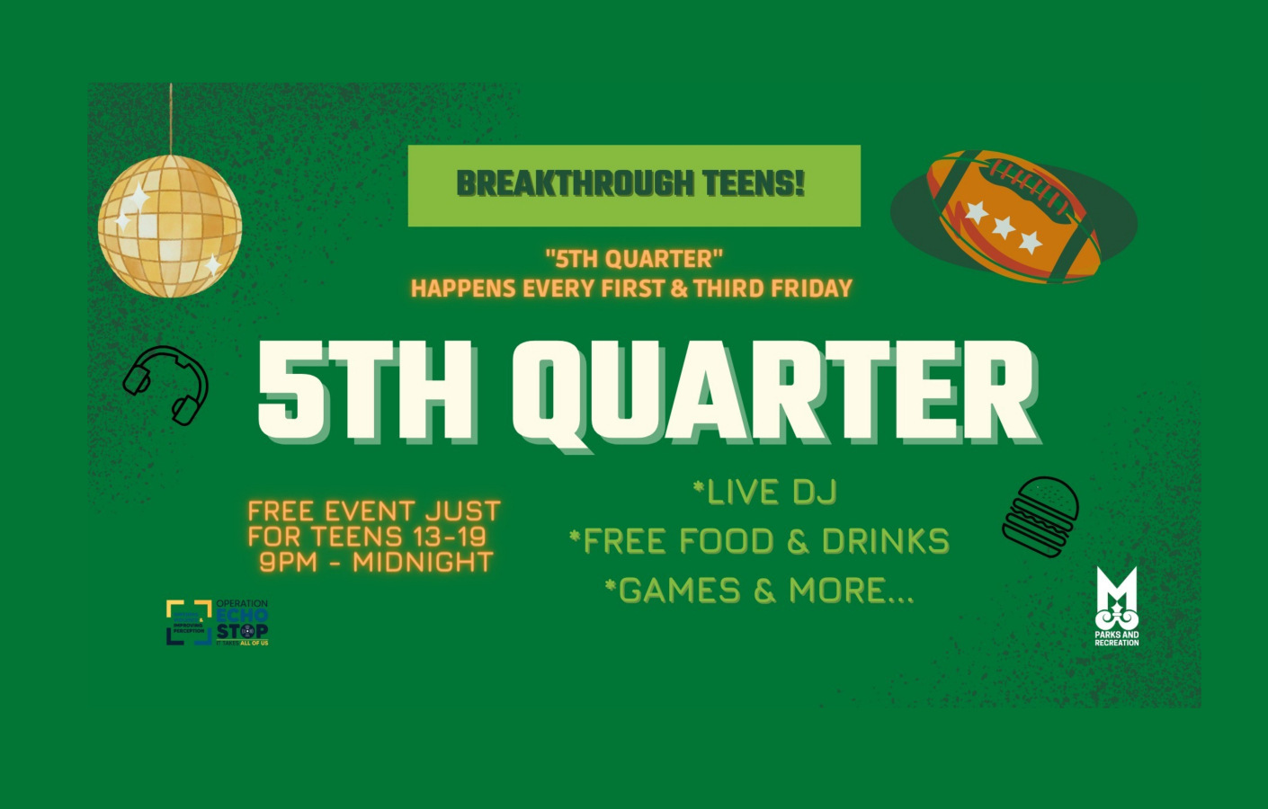 5TH QUARTER FRIDAY