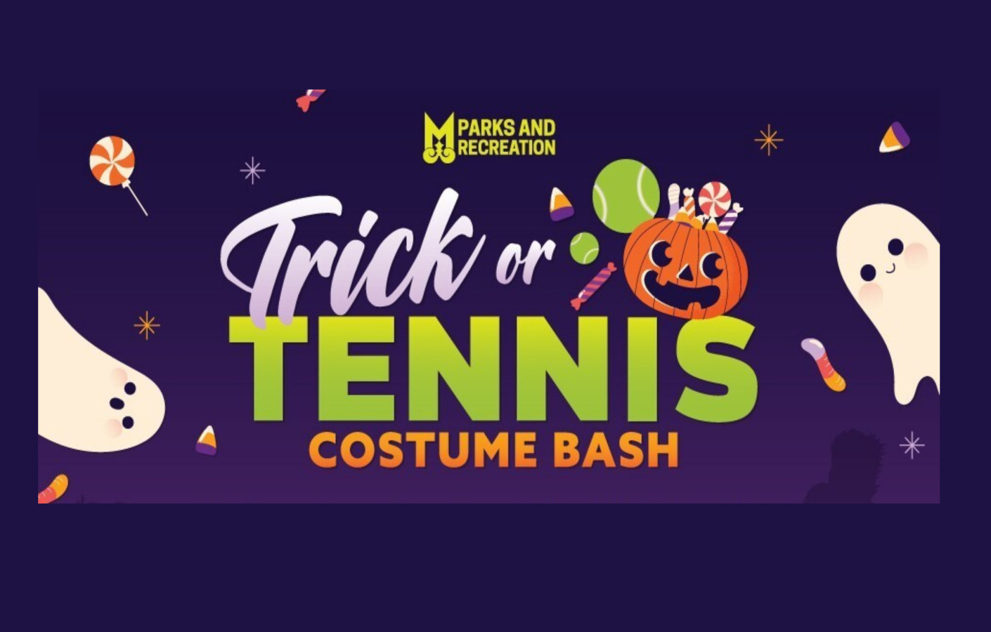TRICK OR TENNIS COSTUME BASH
