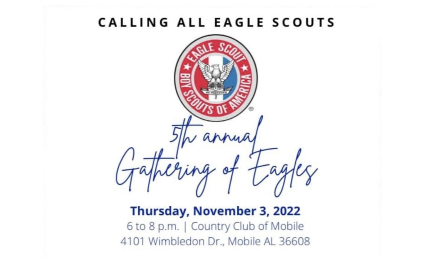 FIFTH ANNUAL GATHERING OF THE EAGLES