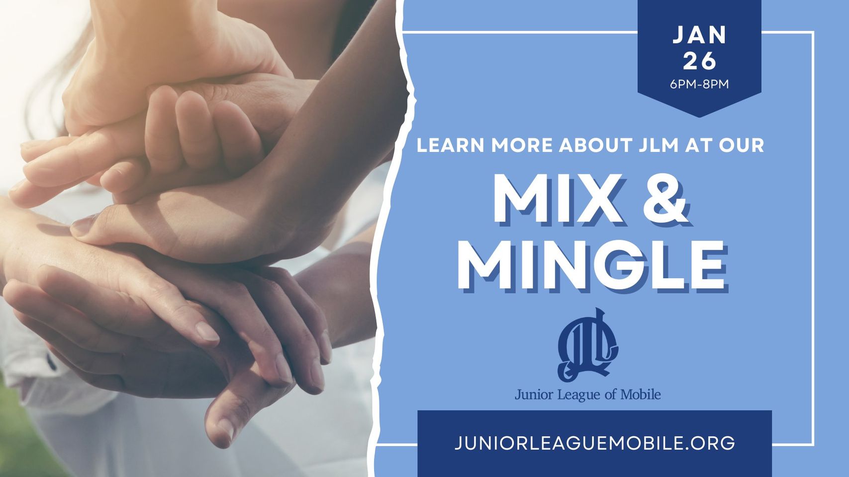 JUNIOR LEAGUE JANUARY MIX AND MINGLE