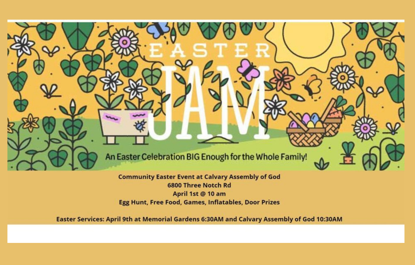 Community Easter Jam