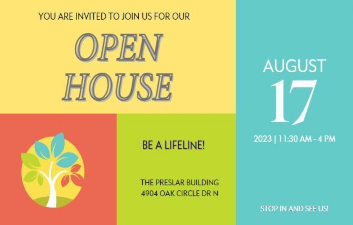 LIFELINES OPEN HOUSE