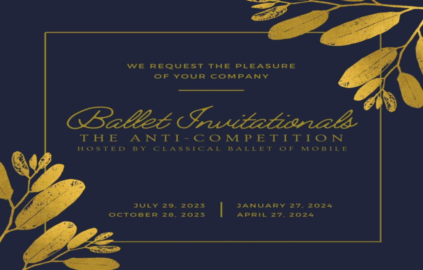 AUTUMN BALLET INVITATIONAL NO.1