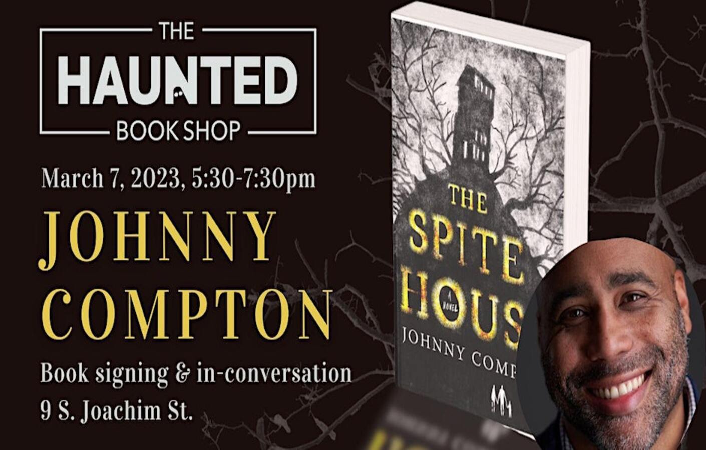 MEET HORROR AUTHOR JOHNNY COMPTON OF THE SPITE HOUSE