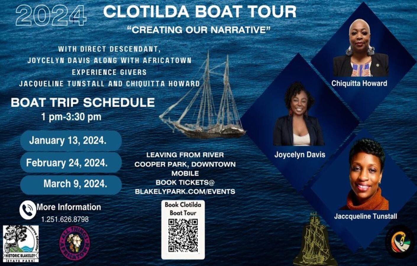 BOAT TOUR TO CLOTILDA LANDING