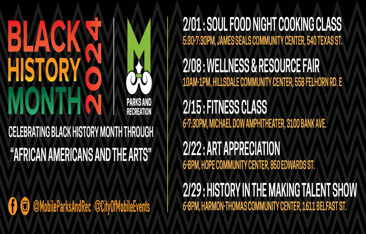 BLACK HISTORY MONTH SOUL FOOD NIGHT COOKING CLASS
