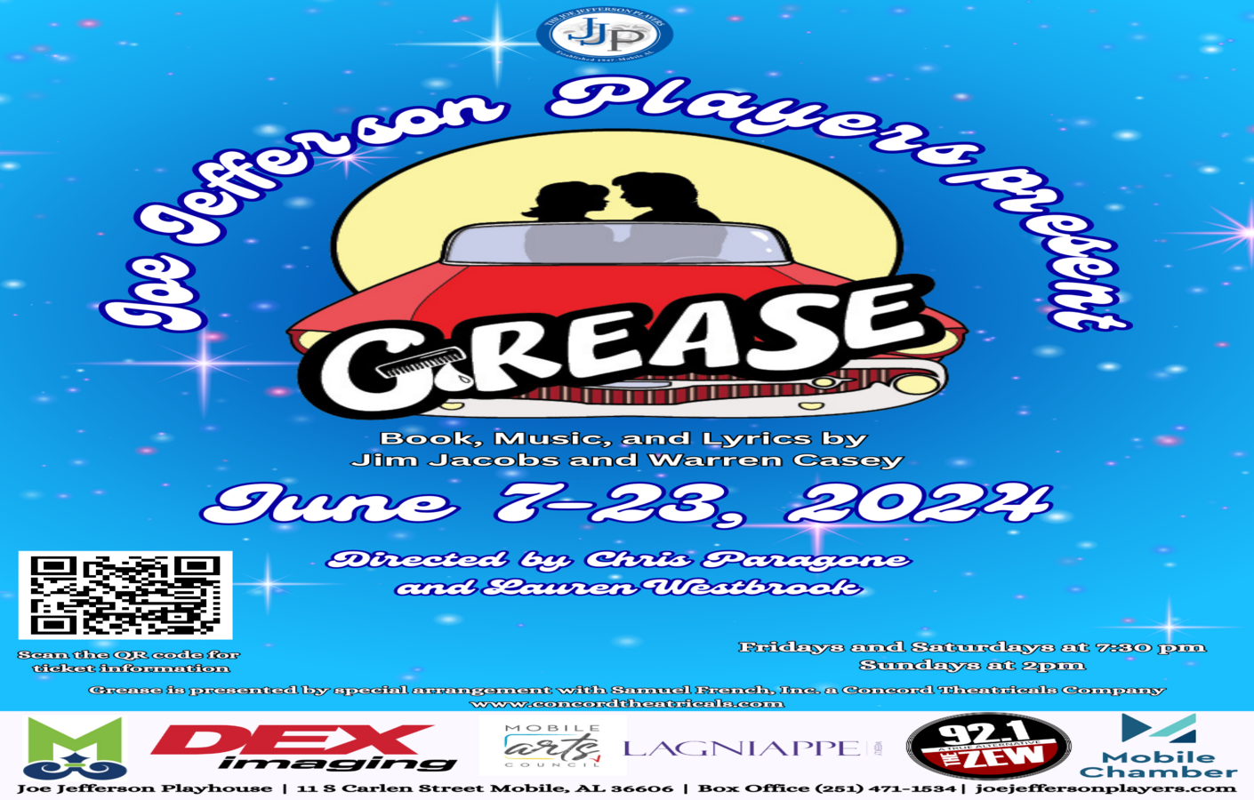 JOE JEFFERSON PLAYHOUSE: “GREASE”