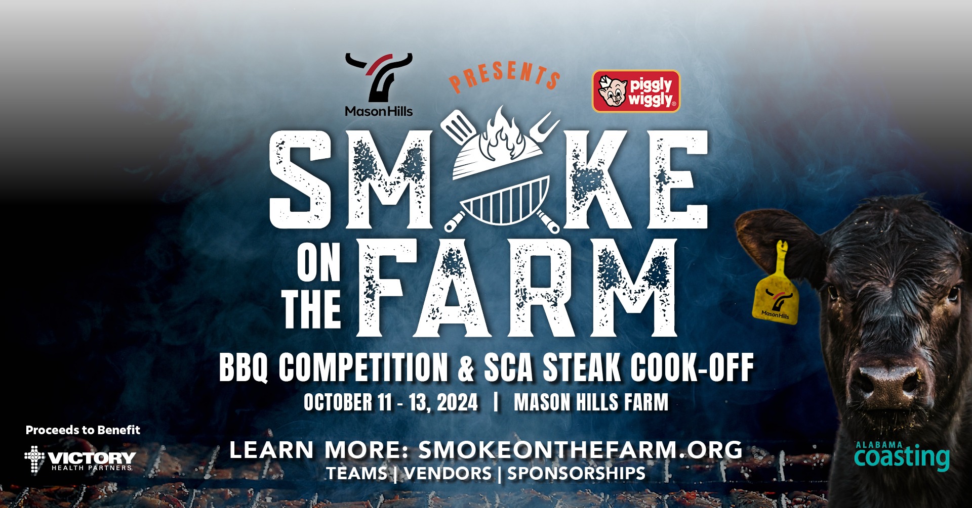 SMOKE ON THE FARM BBQ COMPETITION AND SCA STEAK COOK-OFF