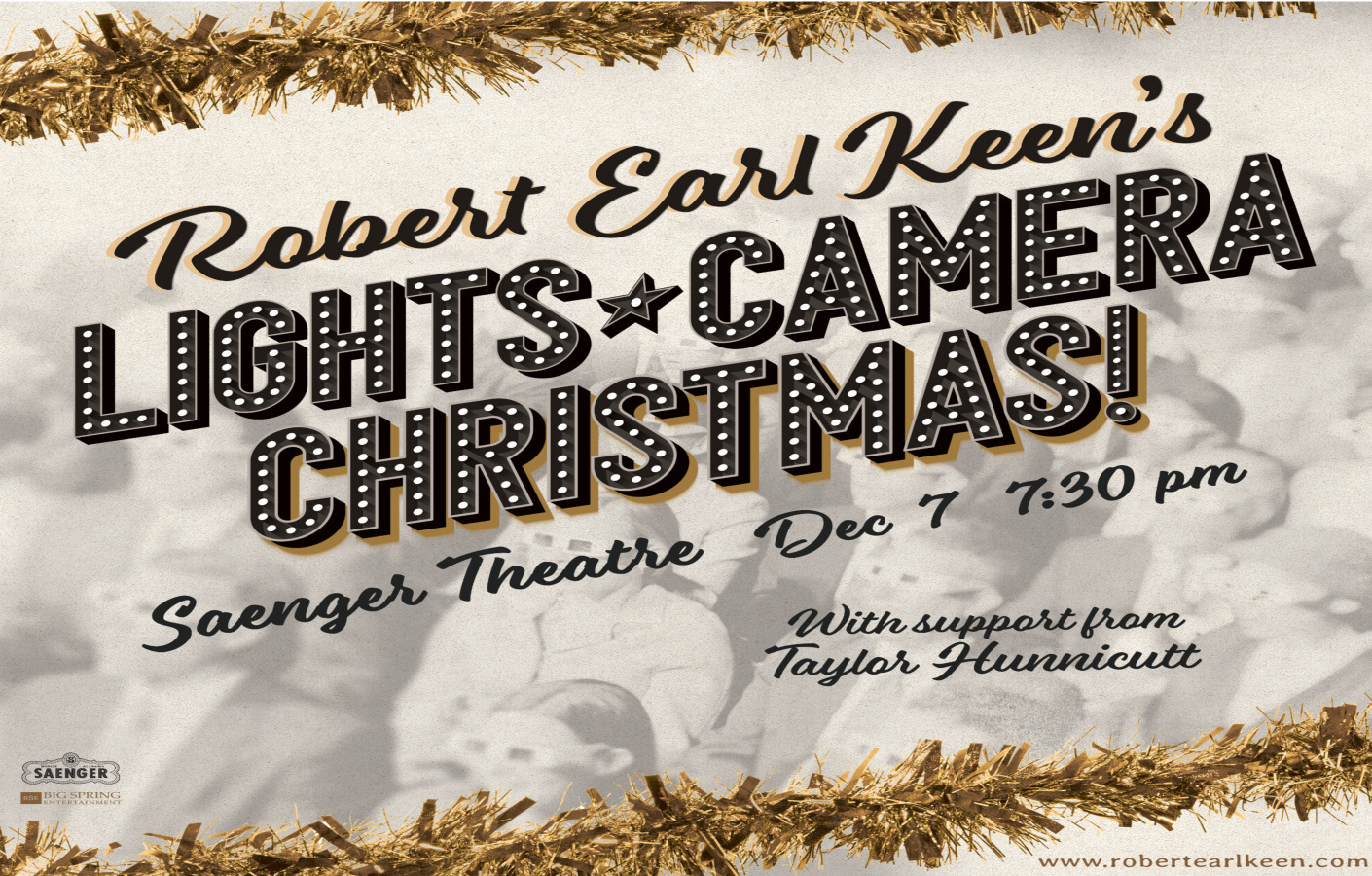 ROBERT KEEN’S LIGHTS, CAMERA, CHRISTMAS