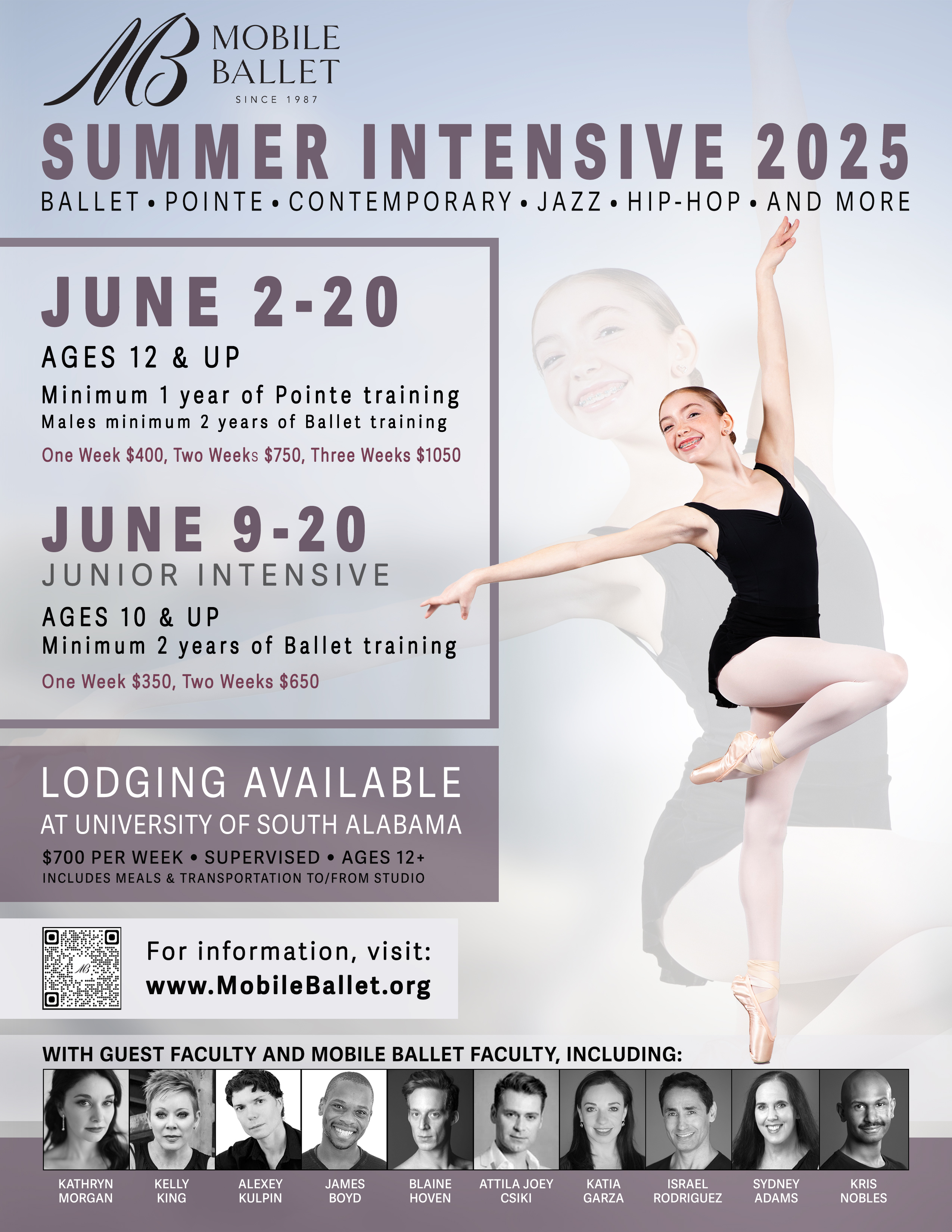 MOBILE BALLET SUMMER INTENSIVE