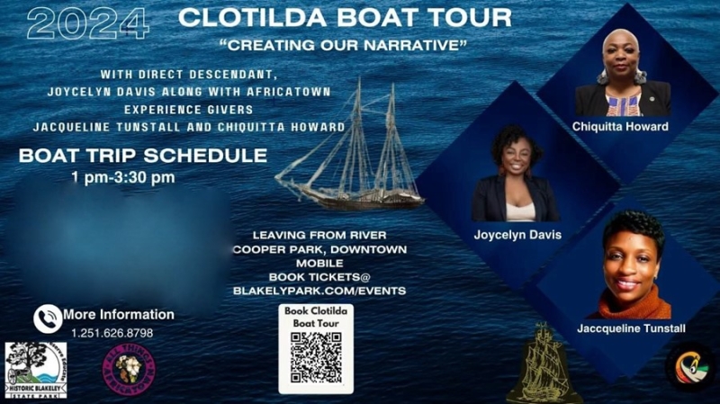 BOAT TOUR TO CLOTILDA LANDING