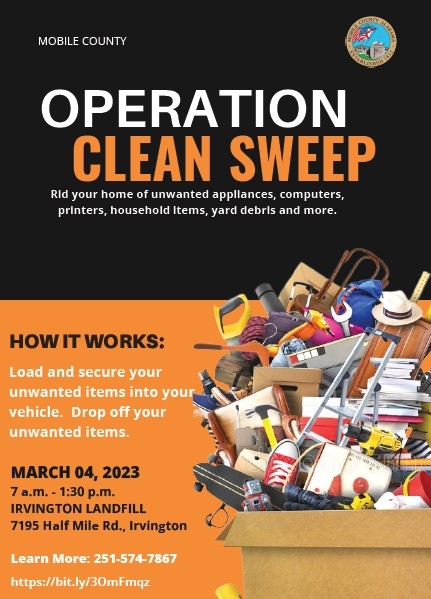 Mobile County's Operation Clean Sweep: Irvington