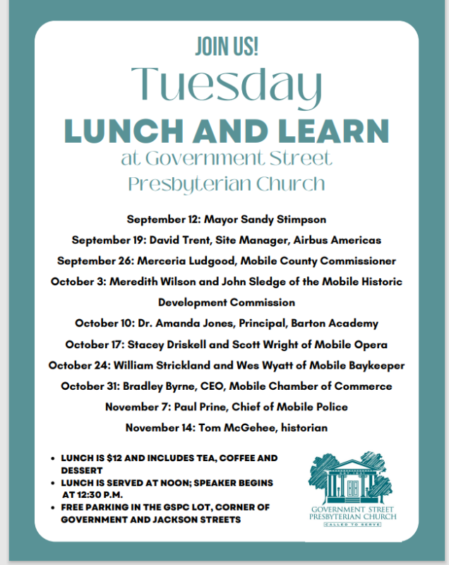 Lunch & Learn; Community Leaders; Speakers