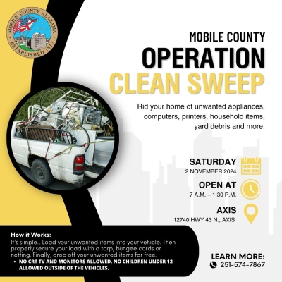 OPERATION CLEAN SWEEP - NORTH MOBILE COUNTY